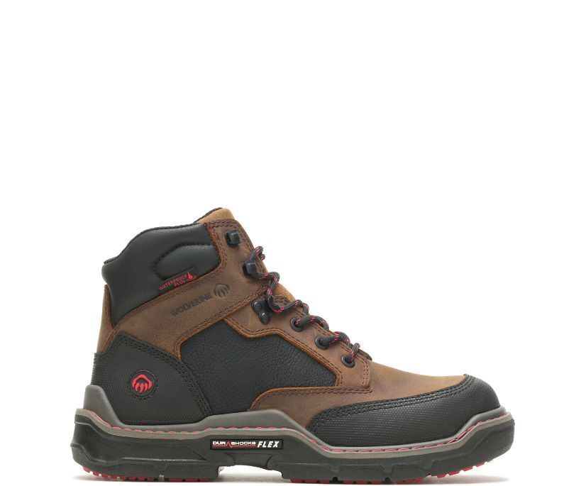 Wolverine Men's Raider DuraShocks® Heavy Duty 6" CarbonMAX® Work Boot ...