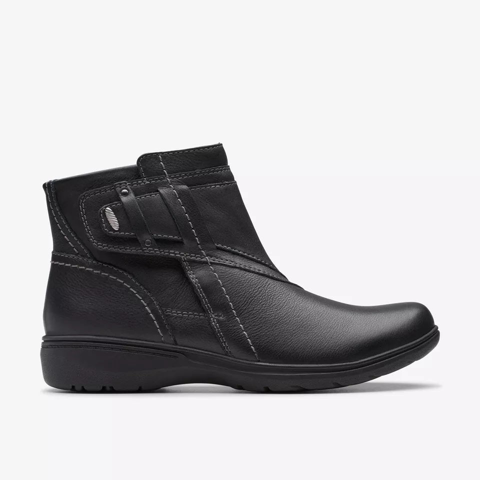 Clarks Women's Carleigh Style Black Leather 26180394 – THE SHOE PLAZA