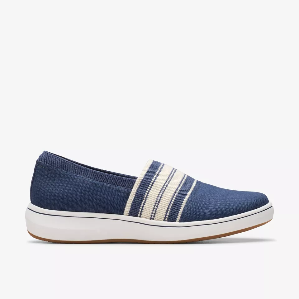 Clarks Women's BreezeSky Mist Navy 26181585 – THE SHOE PLAZA