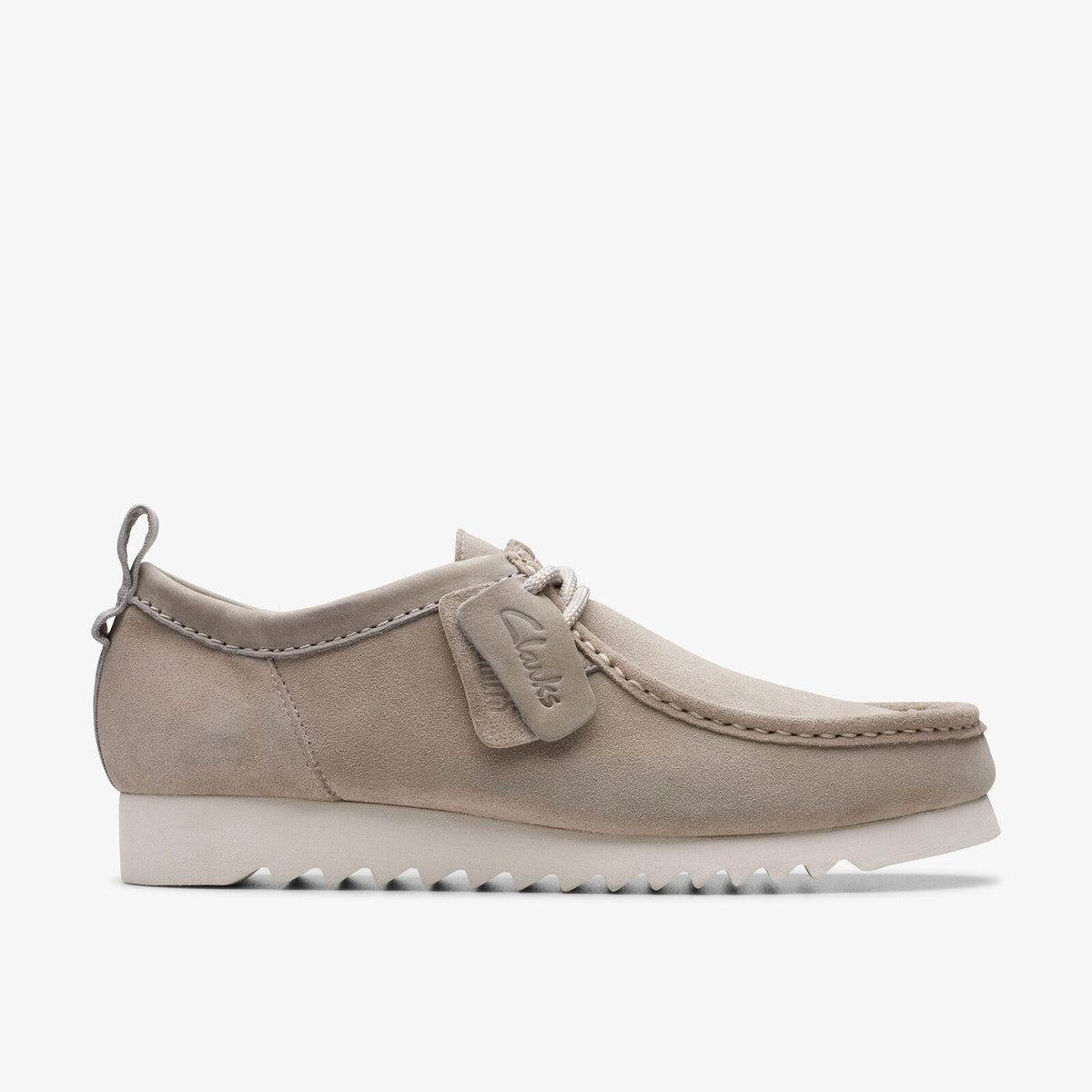 Clarks Men's WallabeeFTRELo Grey Suede 26176227 – THE SHOE PLAZA
