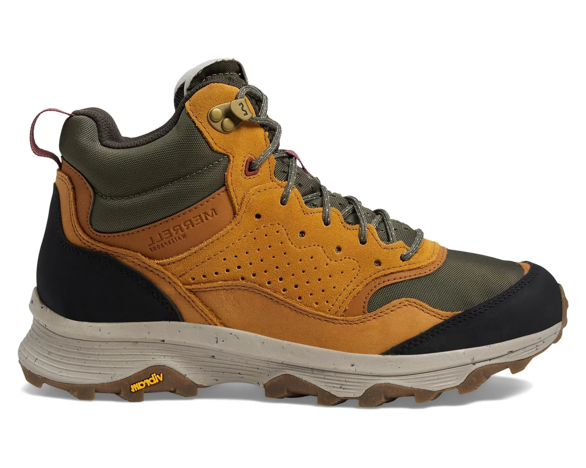 Merrell Men's Speed Solo Mid Waterproof Spice Suede J037431 – THE SHOE ...