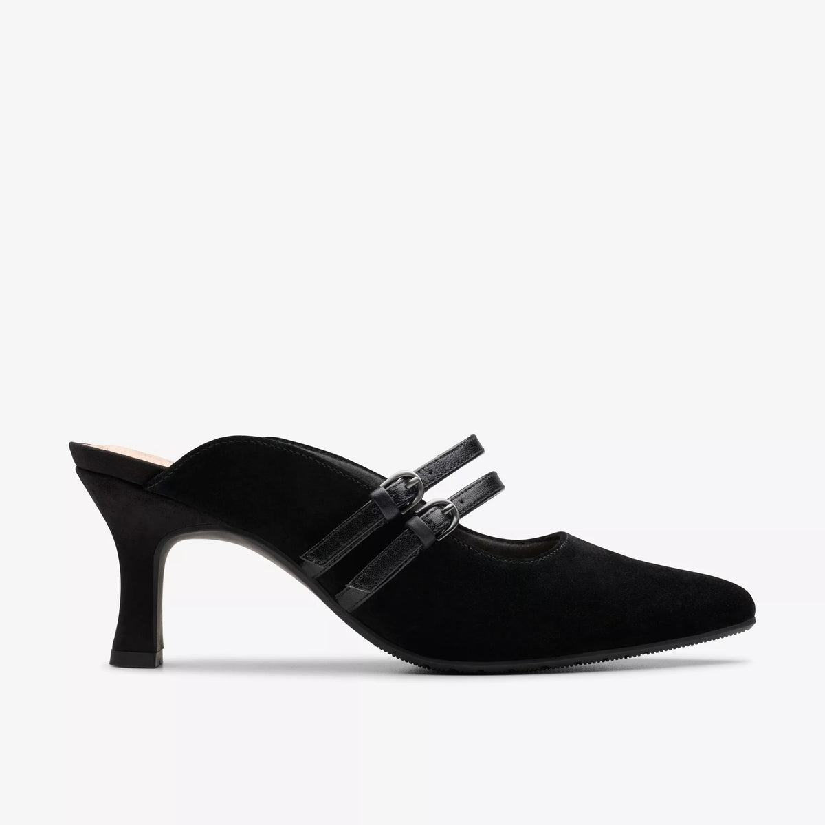 Clarks Women's Kataleyna Eve Black Suede 26180021 – THE SHOE PLAZA